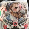 The Ginger Sailor Tattoo Art Print - Etsy Canada