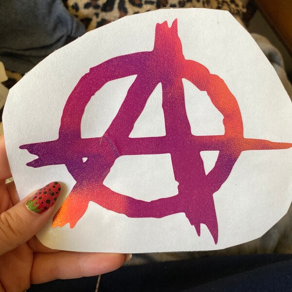 Anarchy Decal Anarchist Laptop Decal Anarchy Car Decal Anarchy Symbol ...