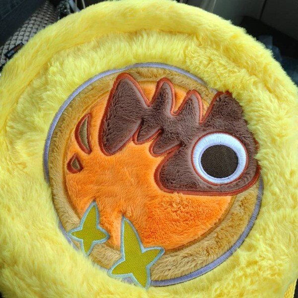 Splatoon Round Plush Salmon Fish Eggs Ita Bag Ita Bag Clear Vinyl ...