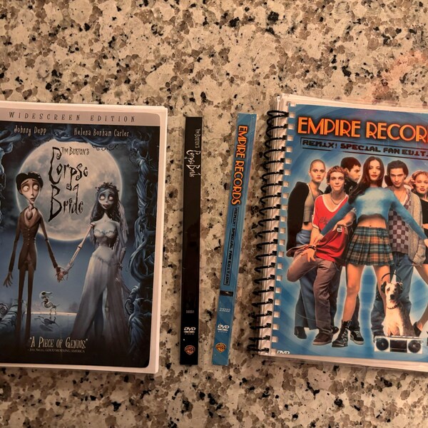 Casper Meets Wendy 90s Movie VHS Upcycled Spiral Bound Notebook Journal ...