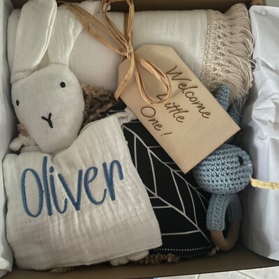 Baby Gift Set, Neutral Gift Box, Baby Gift Set, Baby Shower Gift, New ...