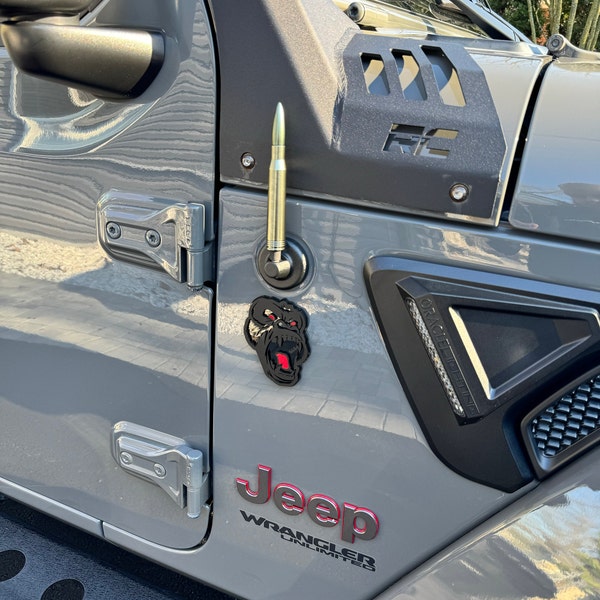 Angry Goat Car Emblem Badge Custom Red Black New - Etsy