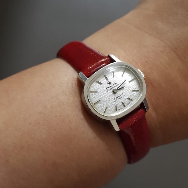 Stunning 1960 Vintage Swiss Ladies Wristwatch Mirus Golden Color Case ...