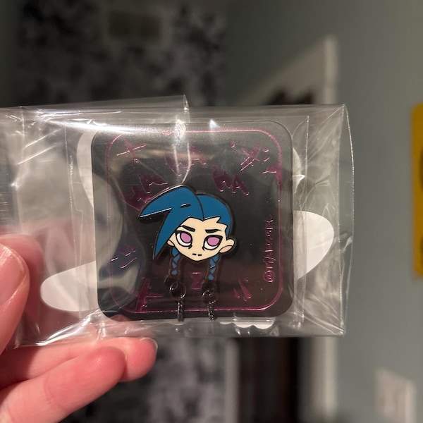 Jinx and Vi Mini Pins | Arcane | Enamel Pin - Etsy
