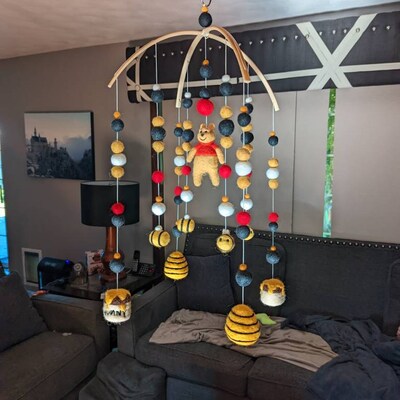 Baby Mobile Frame Crib Mobile Frame Nursery Mobile Frame Cot Mobile ...