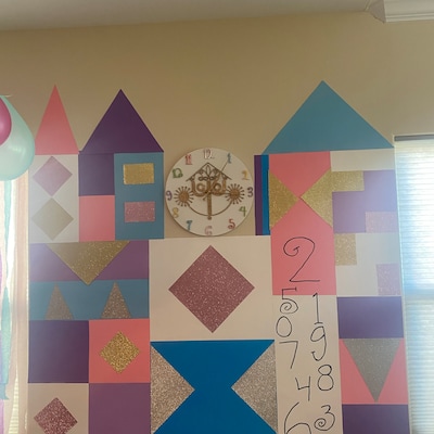 Mickey Farmhouse Clock Hidden Mickey Clock Disney Clock - Etsy