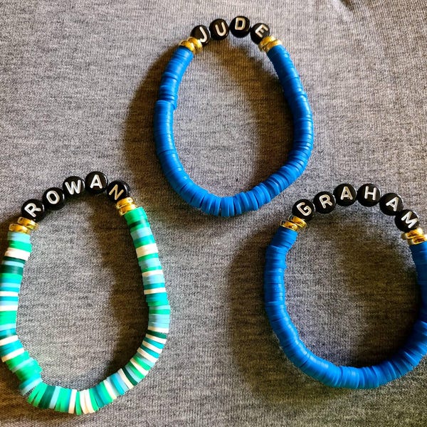 Personalized Kid’s Bracelet | Custom Child Bracelet - Etsy