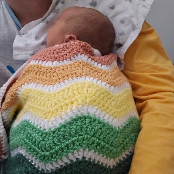 Colour Wheel Blanket PATTERN || Crochet Colour Wheel Blanket || Crochet ...