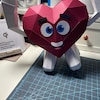 Cheetah Papercraft 3D, Pepakura Pdf Template Low Polygonal Paper ...