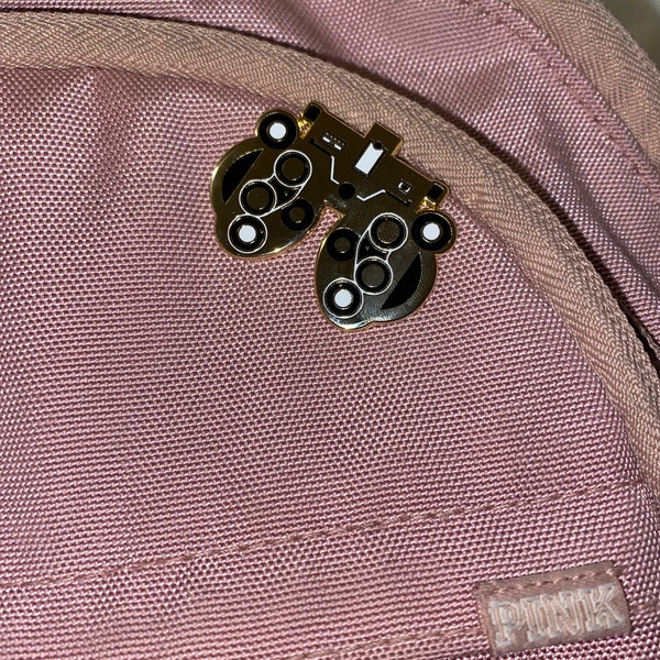 Gold Optometry Enamel Pin - Optometrist Eye Doctor Graduation Birthday ...
