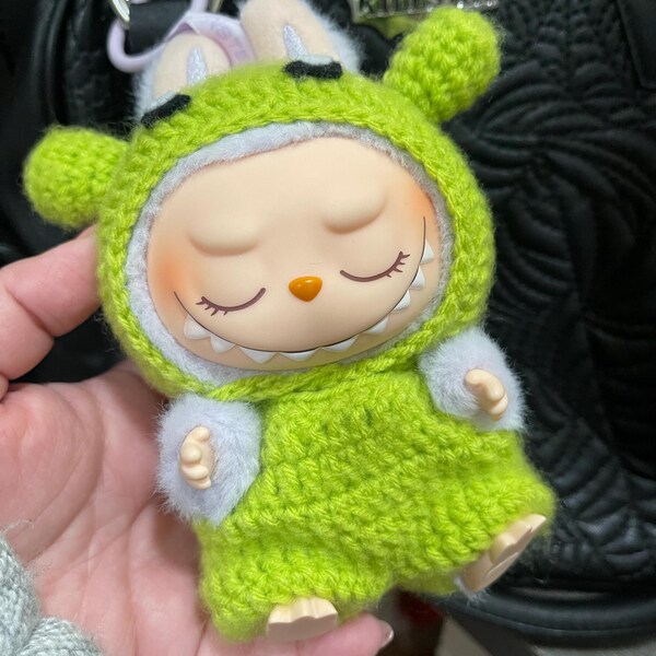 Labubu Dress Amigurumi Stuffed Animal Labubu Clothes Labubu Macaron ...