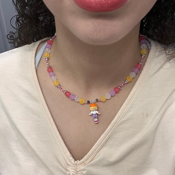 1993 Polly Pocket Mimi Doll Storybook Wooden Canvas Art by Lauren Jay ...