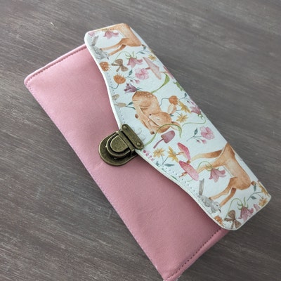 Forest Animals Coin Purse, Clasp Purse, Fabric Purse, Metal Frame Purse ...