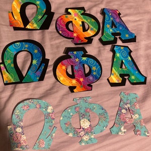 Ironon Greek Omega Psi Chi Phi Tau Sigma Rho Pi Omicron Xi Nu - Etsy