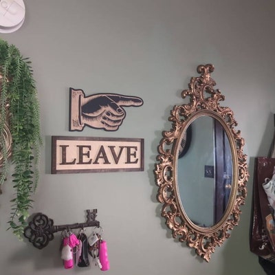 Decorative Wood 24 Scroll Crown, Decor Wall Art - Etsy