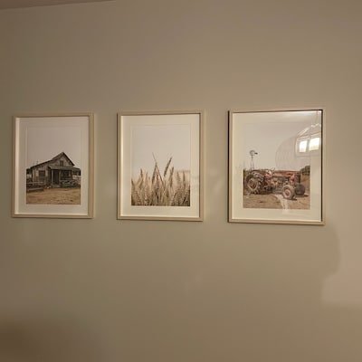 Set of 3 Farm Prints Rustic Wall Decor Farmhouse Print Set 3 Piece Wall ...