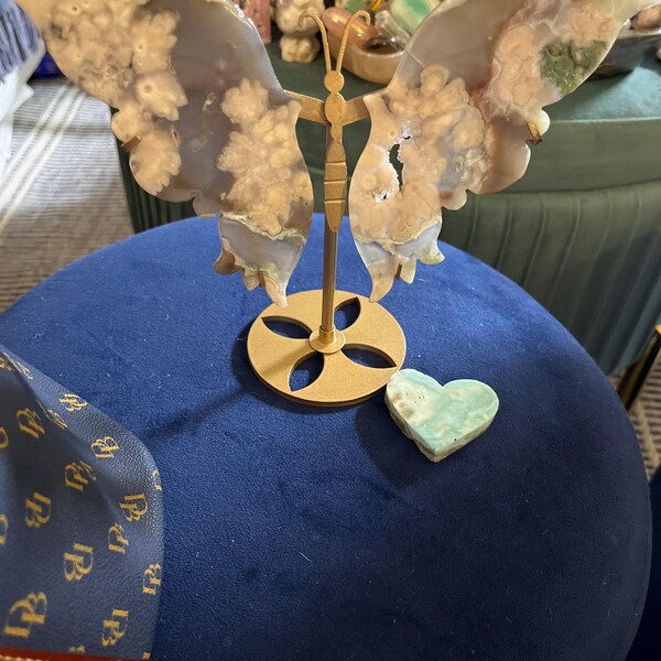 Fairy Crystal Sphere Stand | Double Sphere Stand | Sphere Holder ...