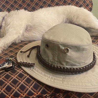 Hat Band, Paracord 550, Choice of Colours, Sizes & 3 Weaves, Custom ...