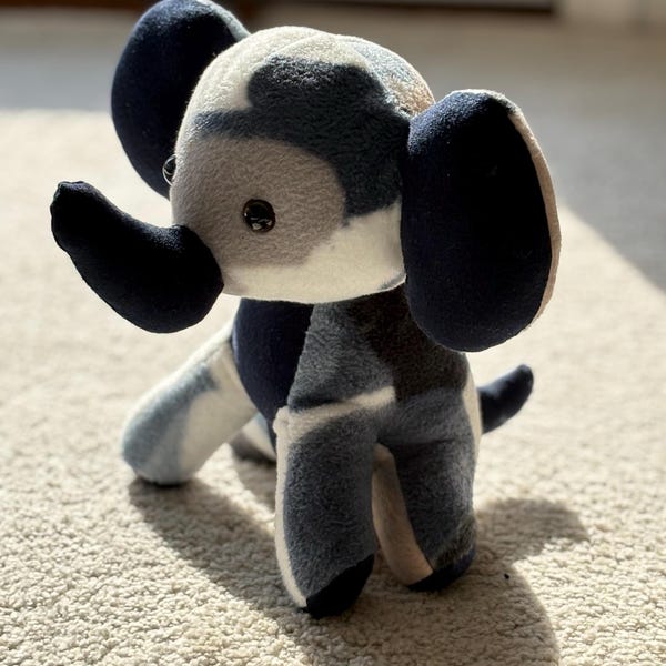 Crocodile Sewing Pattern Stuffed Animal DIY Alligator Plush Toy Sewing ...