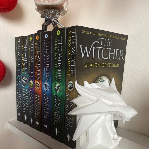 Witcherr Bookend / 3D Printed / Book Holder - Etsy