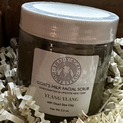Goat Milk Facial Scrub, Sugar Face Scrub, Goat Milk Scrub, Goats Milk ...