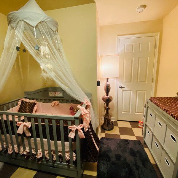 Michael Jordan NBA Basketball Custom Made 4pc Crib Bedding/ Toddler Set ...