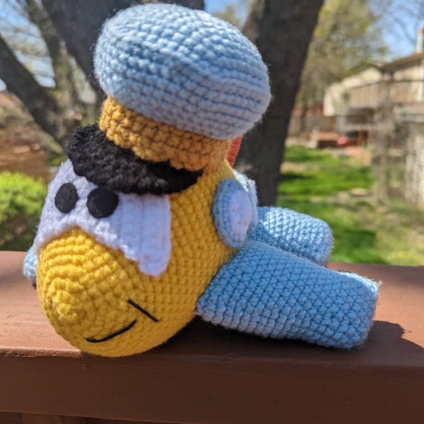 Pilot Plane Amigurumi PDF Crochet Pattern - Etsy