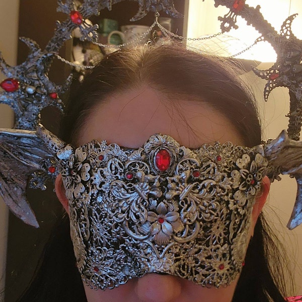 Crystal Midnight Mask - Etsy