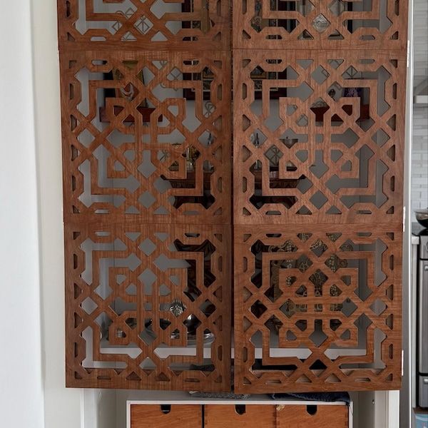 Fully Rotatable Wood Slats | Customizable Room Dividers | Adjustable ...