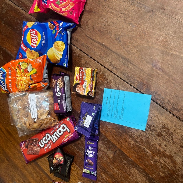 Indian Snack Box - Etsy