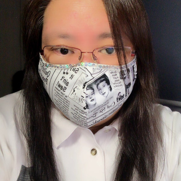 Collectible Design, Hand-crafted, High Fashion Face Masks With an Asian ...