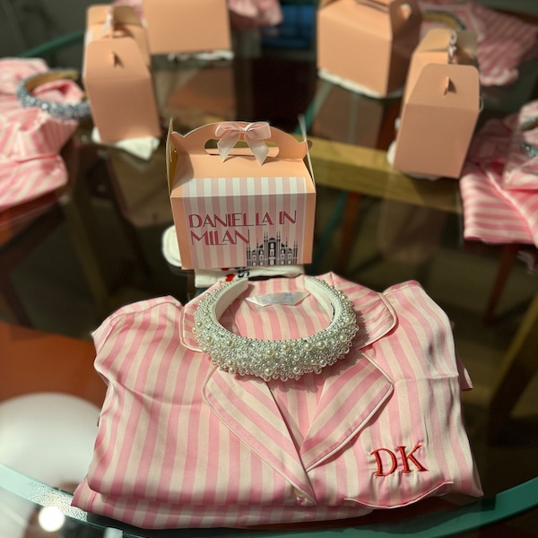 Hen Party Box | IN PARIS | Personalised Luxe Gift Favour Boxes Girls ...