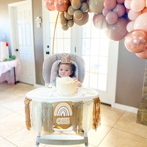 Neutral Rainbow Birthday Boho Rainbow Boho Rainbow 1st - Etsy