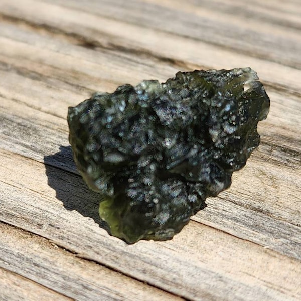 Moldavite Tektite Raw ( Vrabce) Incredible Color, Clarity and Texture ...