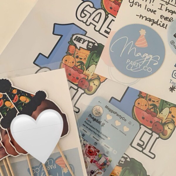 Hey Bear Sensory Birthday Stickers, Party Favor, Goodie Bag Box ...