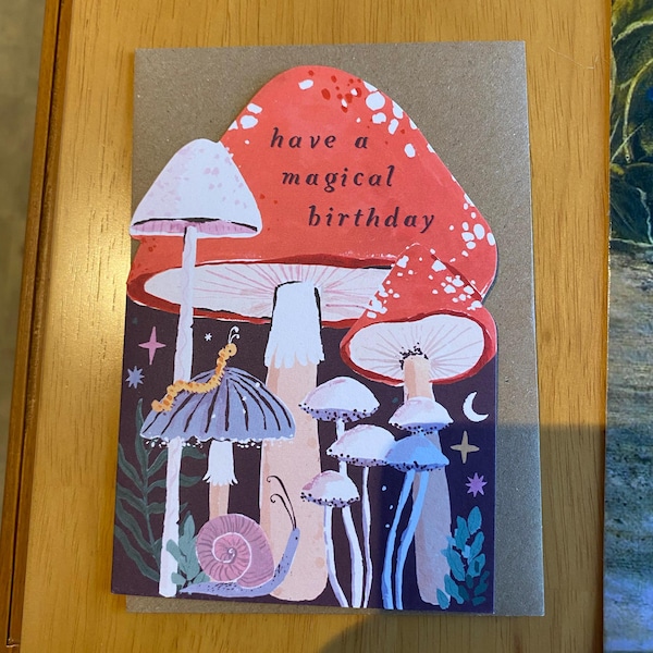 Birthday Cake Card Kitsch Birthday Card Iced Birthday Cake Card ...