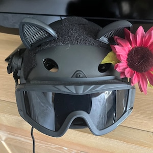 3D Printed Tactical Neko Cat Ears - Etsy