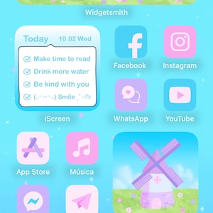 Dreamy Pink Coquette Bunny Lock Screen + Home Screen Wallpaper Set - Etsy