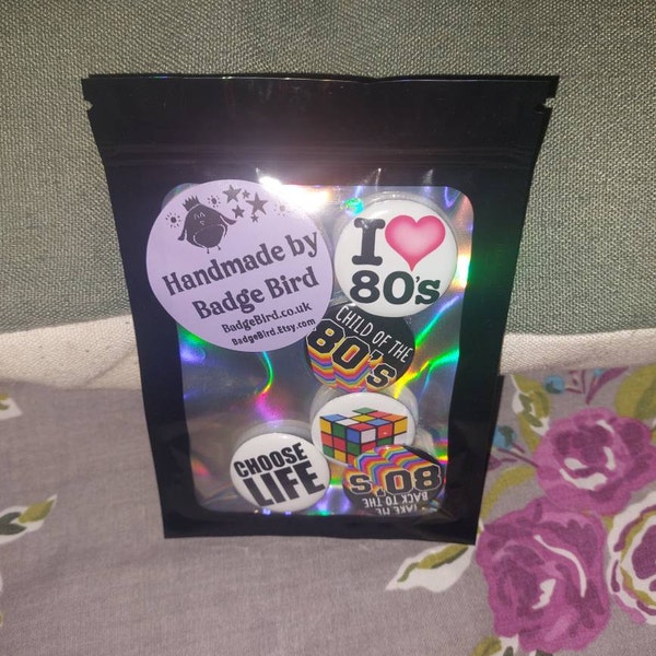 80's Pin Badge Buttons, 80 to Choose From! - Etsy UK