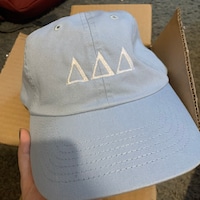 Alpha Phi Cursive Baseball Hat - Embroidered Baseball Cap // Sorority ...