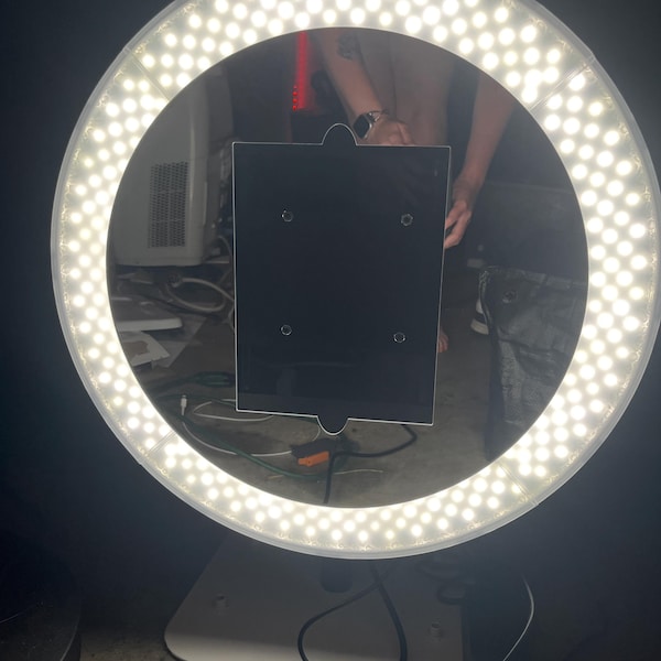DIY Ring Light iPad Photo Booth Kit for Neewer Light - Black / (ipad ...