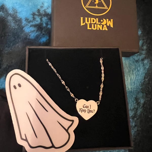 Spectral Sweetheart Necklace [casper, Friendly Ghost, Pop Culture, Gift ...