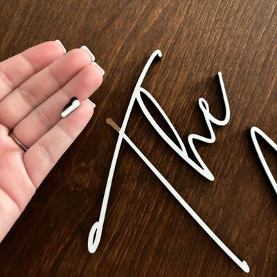 Round Family Last Name Sign With Engraved Botanical Frame and Raised ...