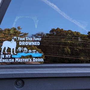 Your Stick Family Drowned in My Saint Bernard's Drool - Etsy