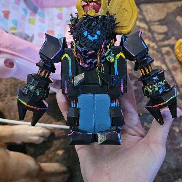 Custom Avatar Figure - Personalized 3D Printed Roblox Character - Etsy