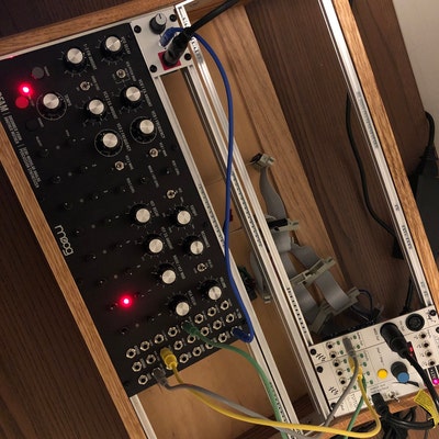 Eurorack Modular Rails pair Vector Custom Length DIY Synthesizer ...