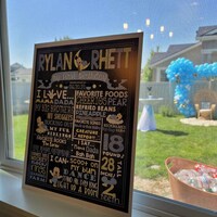 Lilo and Stitch Birthday Stat chalkboard digital Poster ANY COLORS - Etsy