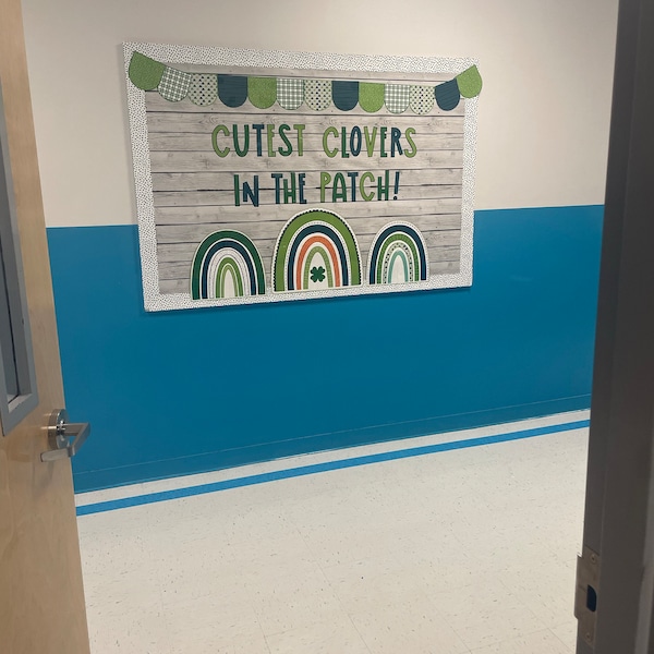 Cutest Clovers in the Patch- St. Patrick’s Day Bulletin Board Kit - Etsy