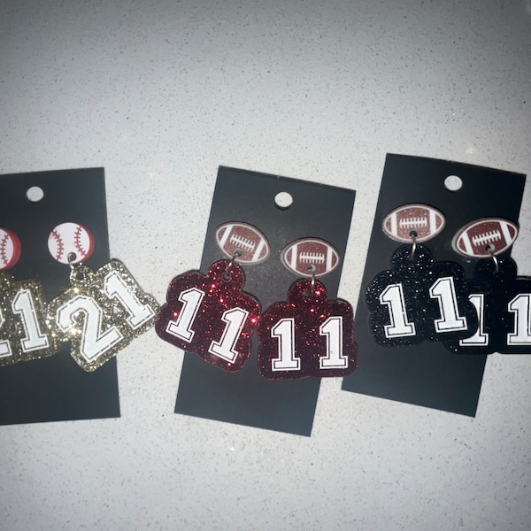 Dallas Cowboys Earrings Football Earrings NFL Team - Etsy