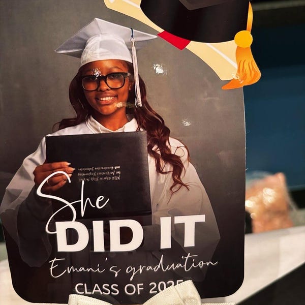 Class of 2025 Senior Graduation Fans With Your Photo/custom Graduation ...